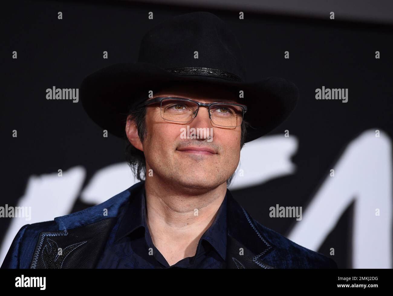 Director Robert Rodriguez arrives at the Los Angeles premiere of "Alita ...