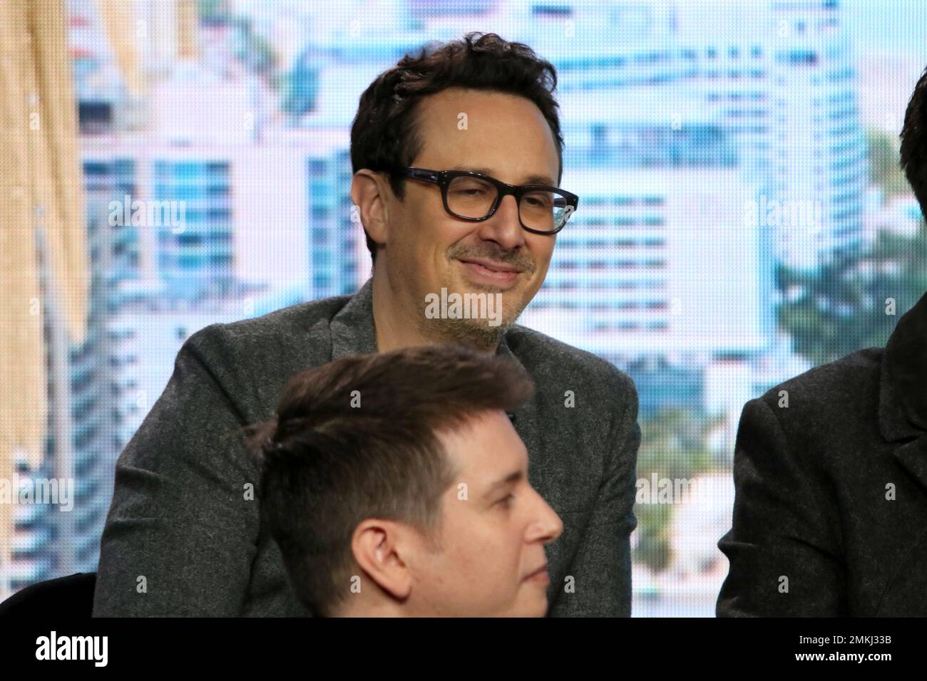 Ben Spector participates in the "Grand Hotel" panel during the ABC ...