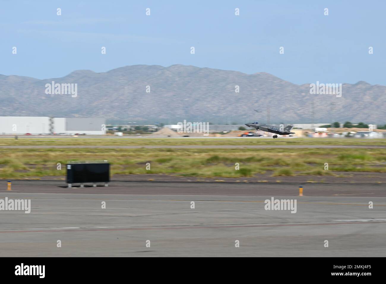 A U.S. Air Force F-35A Lightning II takes off Sept. 9, 2022, at Luke ...