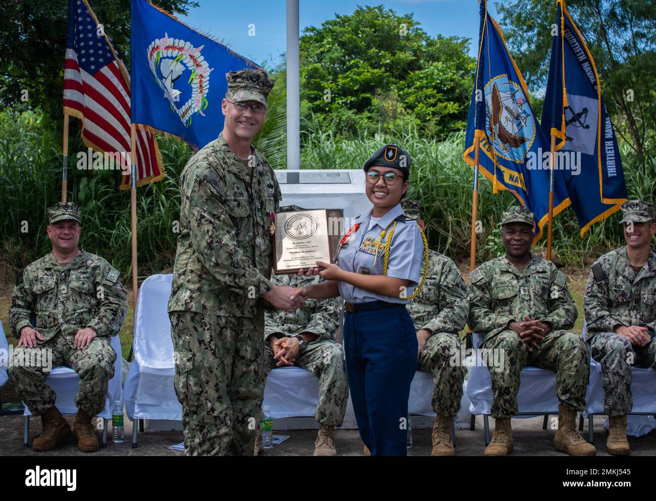 TINIAN, Northern Mariana Islands (Sept.14, 2022) – Capt. Lance Flood ...