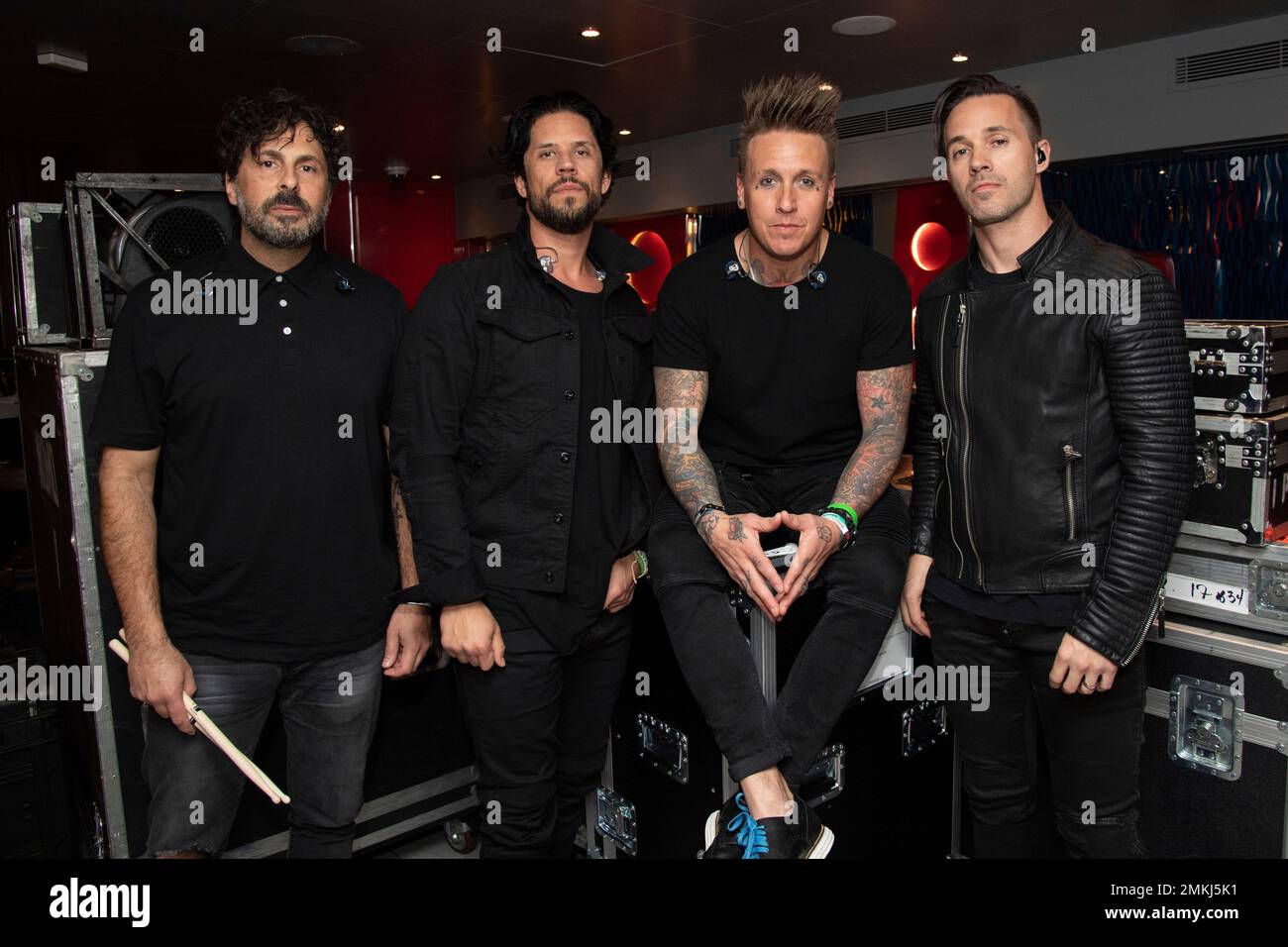 Tony Palermo, from left, Tobin Esperance, Jacoby Shaddix, and Jerry ...