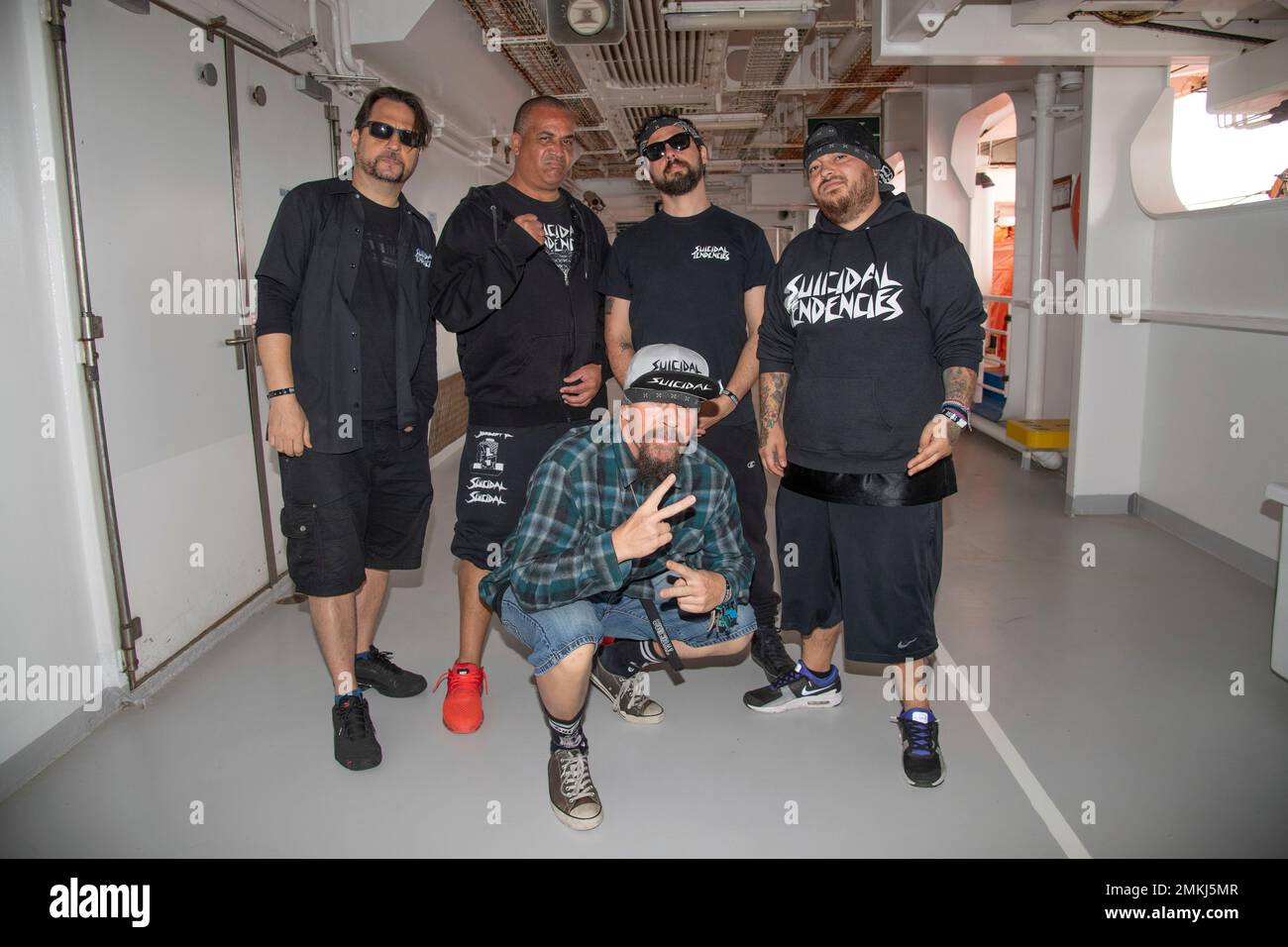 Dave Lombardo, from left, Dean Pleasants, Mike "Cyco Miko" Muir, Ben ...