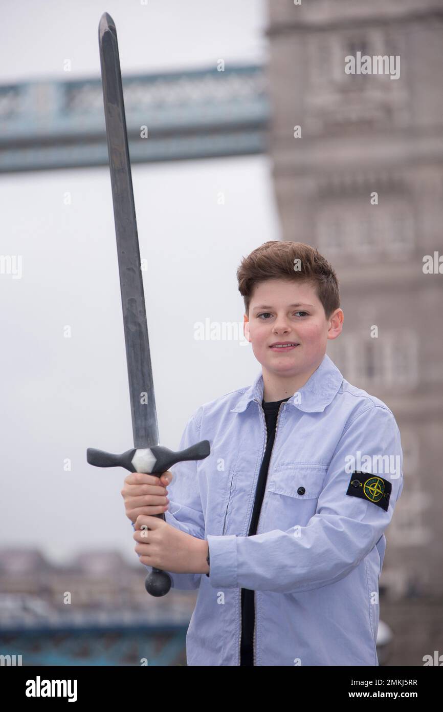 Actor Louis Ashbourne Serkis poses for photographers at the photo call ...