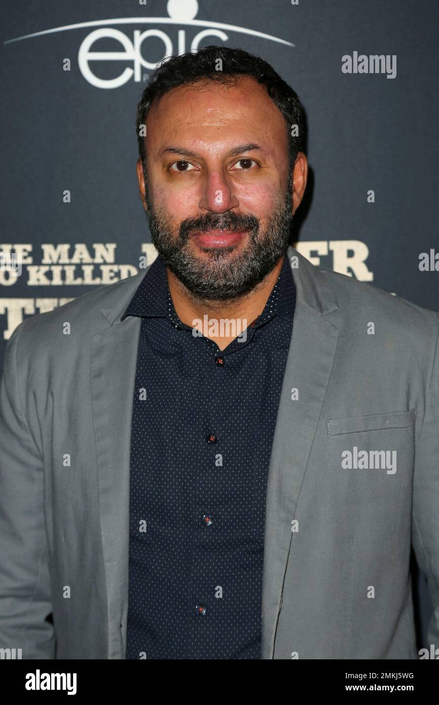 Rizwan Manji arrives at the LA Premiere of "The Man Who Killed Hitler ...