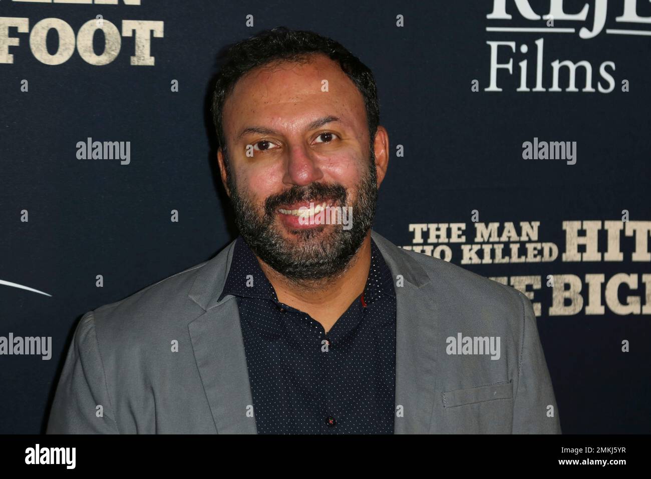 Rizwan Manji arrives at the LA Premiere of "The Man Who Killed Hitler ...