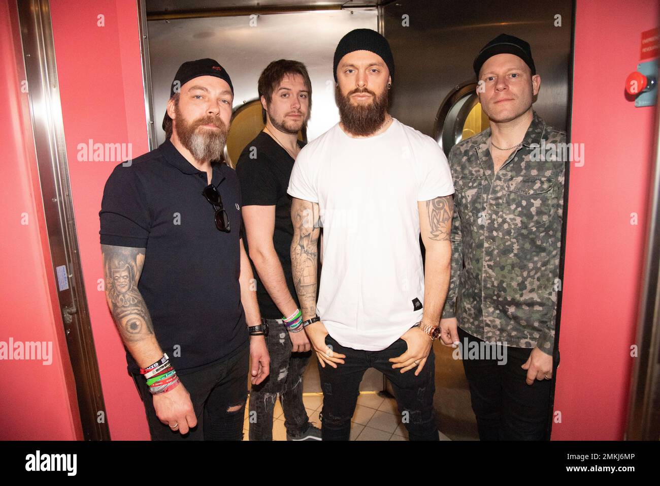Michael "Padge" Paget, from left, Jamie Mathias, Matthew "Matt" Tuck ...