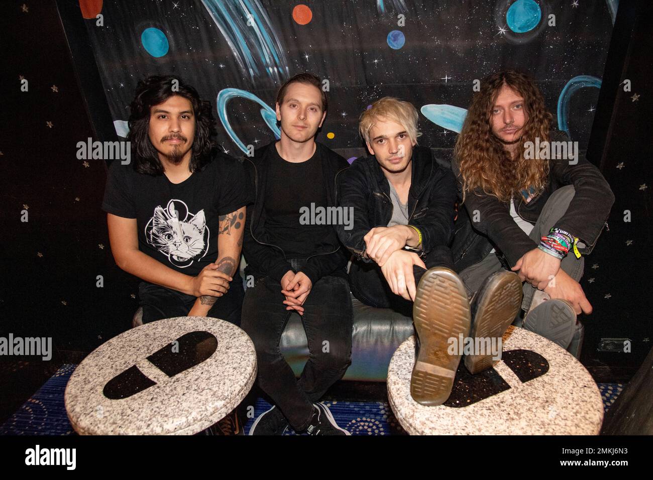 Alex Espiritu, from left, Josh Katz, Anthony Sonetti and Joey Morrow of ...