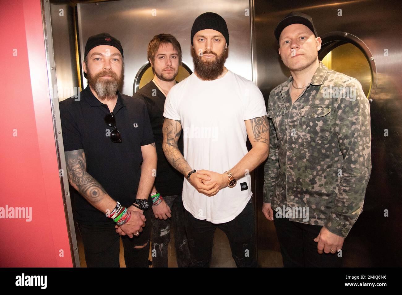 Michael "Padge" Paget, from left, Jamie Mathias, Matthew "Matt" Tuck ...