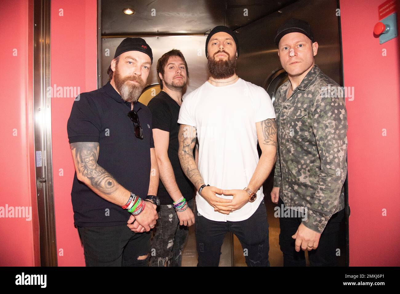 Michael "Padge" Paget, from left, Jamie Mathias, Matthew "Matt" Tuck ...