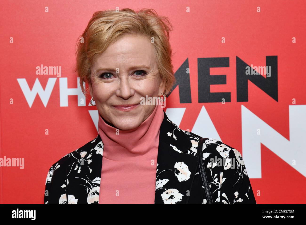 Eve Plumb attends a screening of "What Men Want" at the Crosby Street Hotel on Monday, Feb. 4 ...