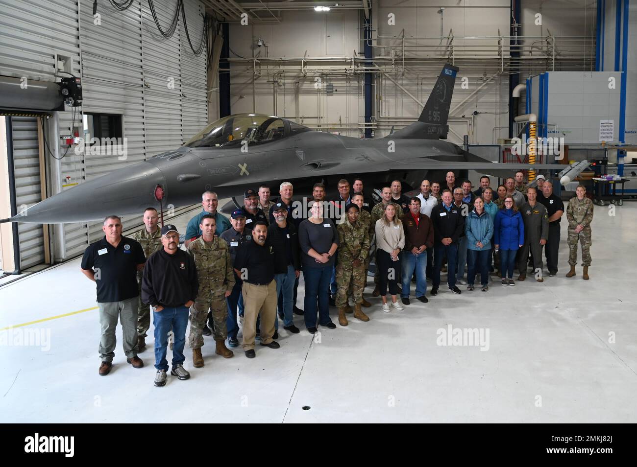 Employers of 148th Fighter Wing members and community partners pose for ...