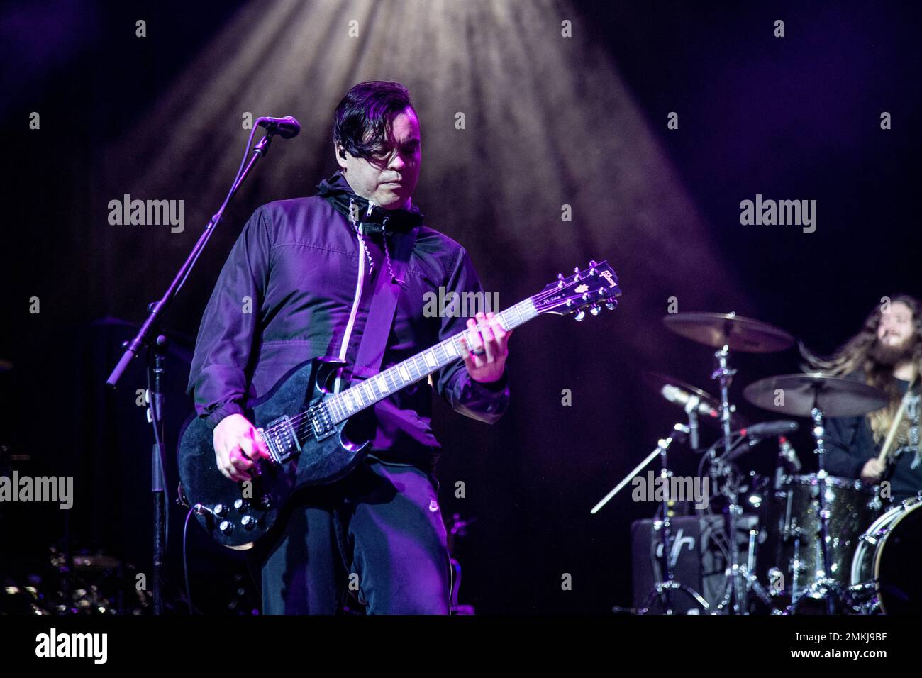 Brian Vodinh of 10 Years performs on board the Carnival Valor during ...
