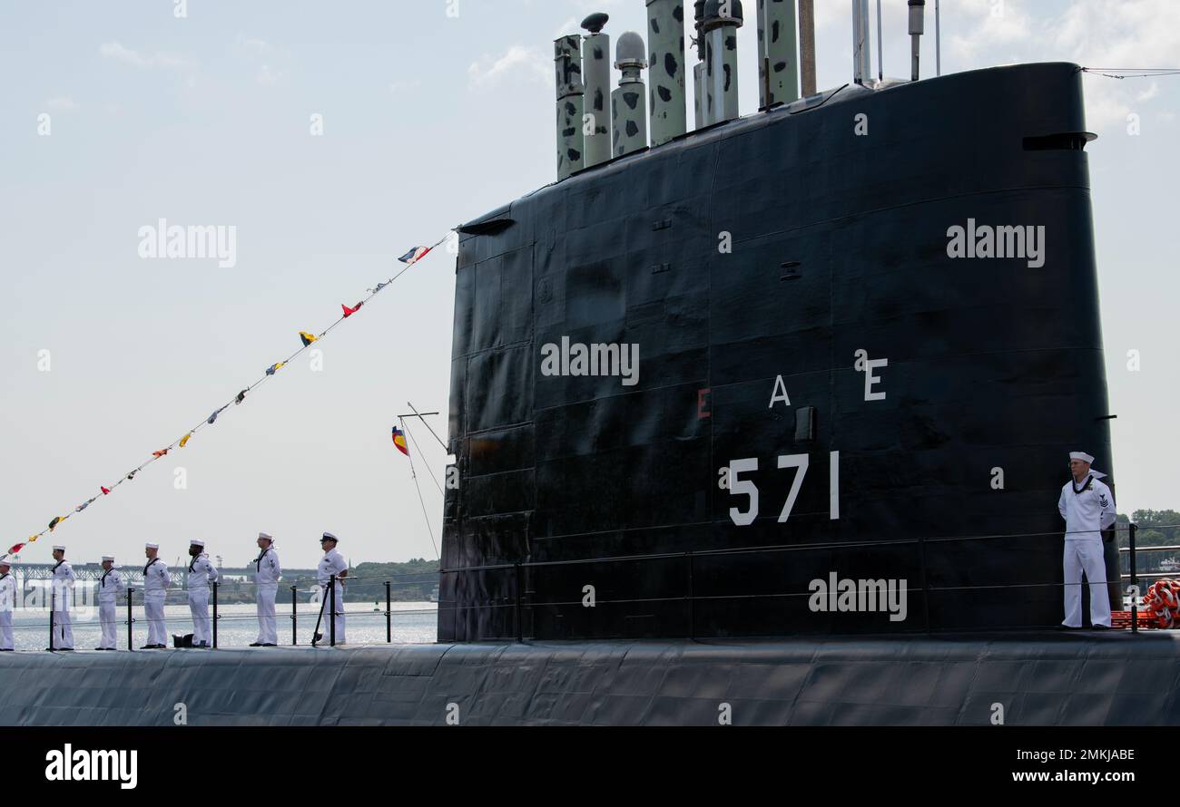 220909-N-TR635-0198 GROTON, CONN - Sailors assigned to Historic Ship ...