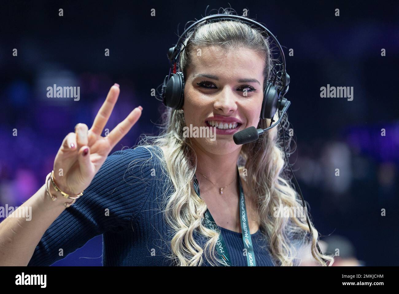 Giulia Pisani journalist RAI Stock Photo - Alamy