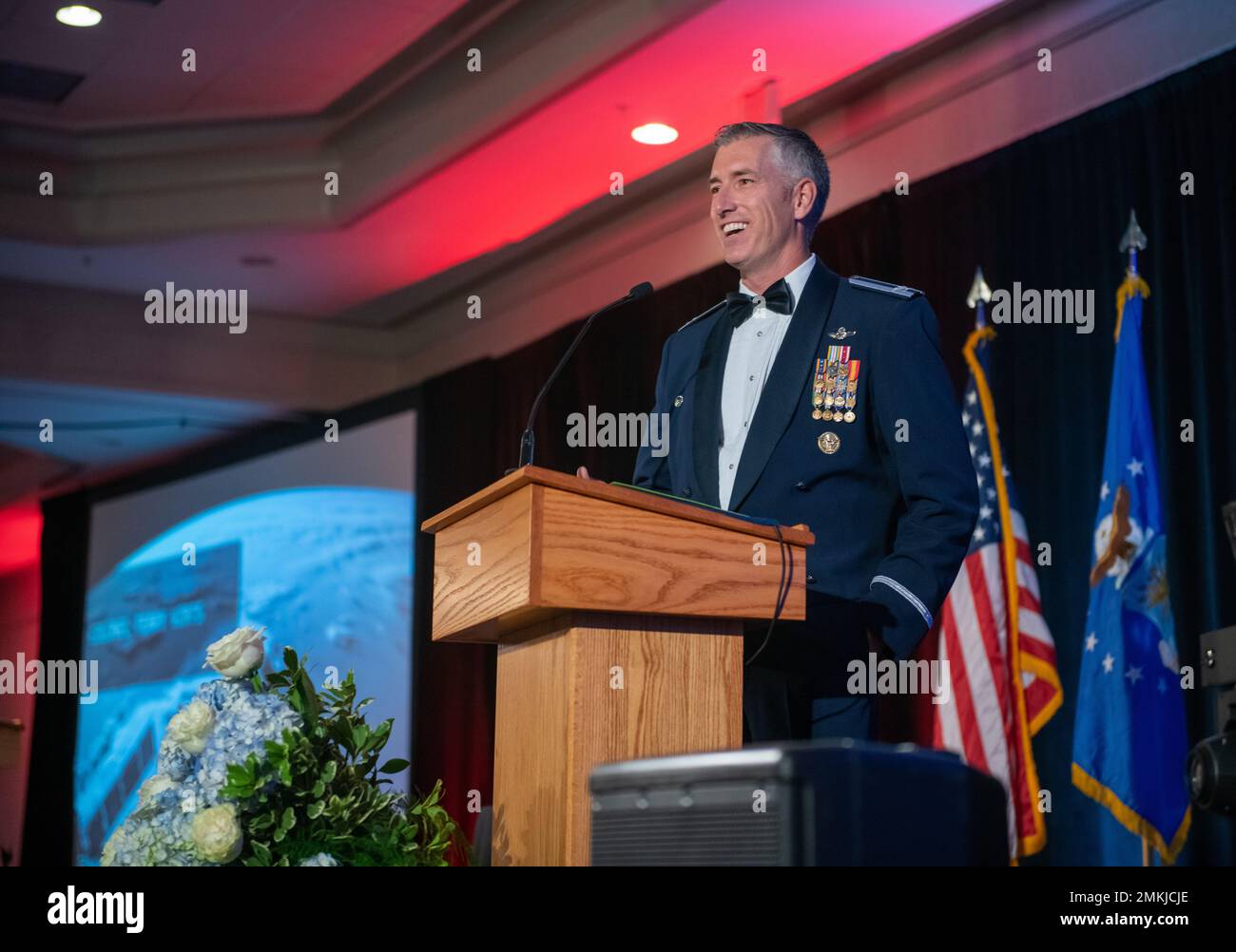 U.S. Air Force Col. George Watkins, 325th Fighter Wing commander ...