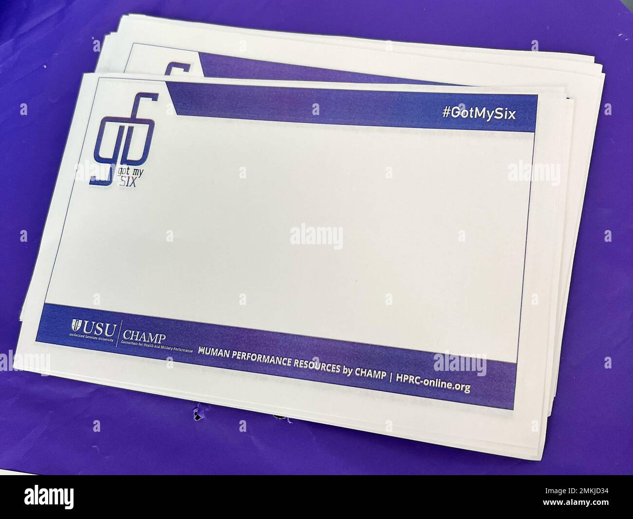 Got My Six paper slips for airmen in the 507th Air Refueling wing to ...