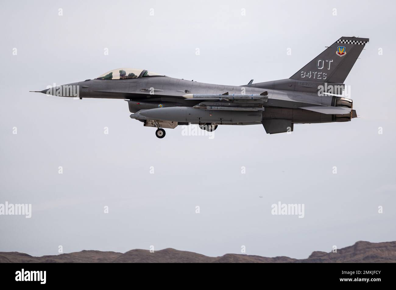 An F-16M Fighting Falcon, assigned to the 84th Test and Evaluation ...