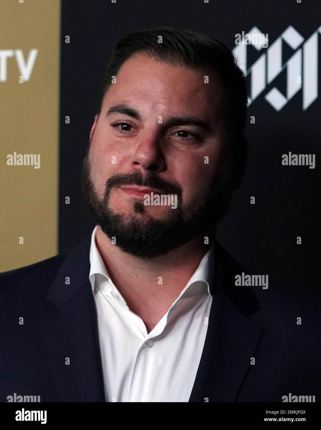 Shane Elrod poses for a photo prior to the DirecTV Super Saturday Night ...