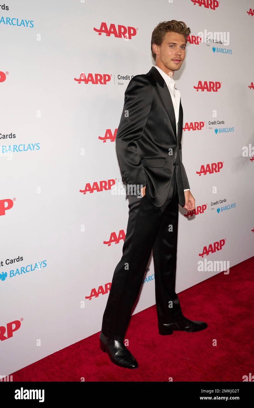 Austin Butler arrives at AARP's 21st annual Movies for Grownups Awards ...