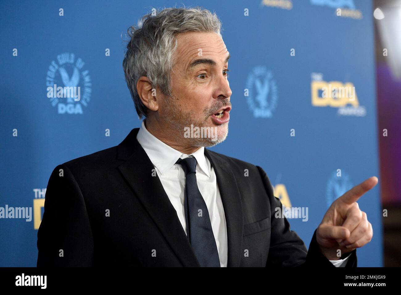 Alfonso Cuaron arrives at the 71st annual DGA Awards at the Ray Dolby ...