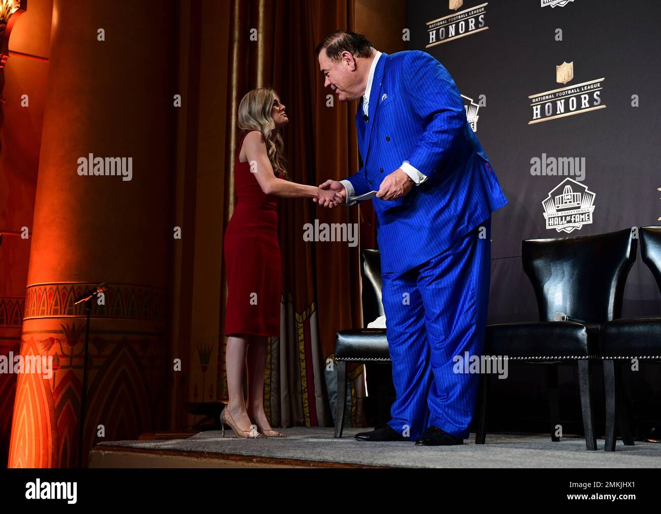 President/Executive Director of the Pro Football Hall of Fame David ...