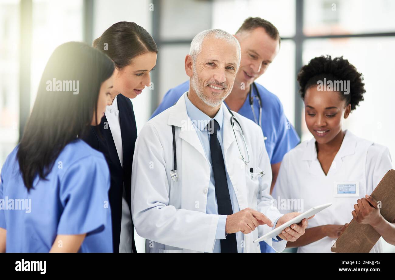 Your health is of the utmost importance. doctors in a hospital Stock ...