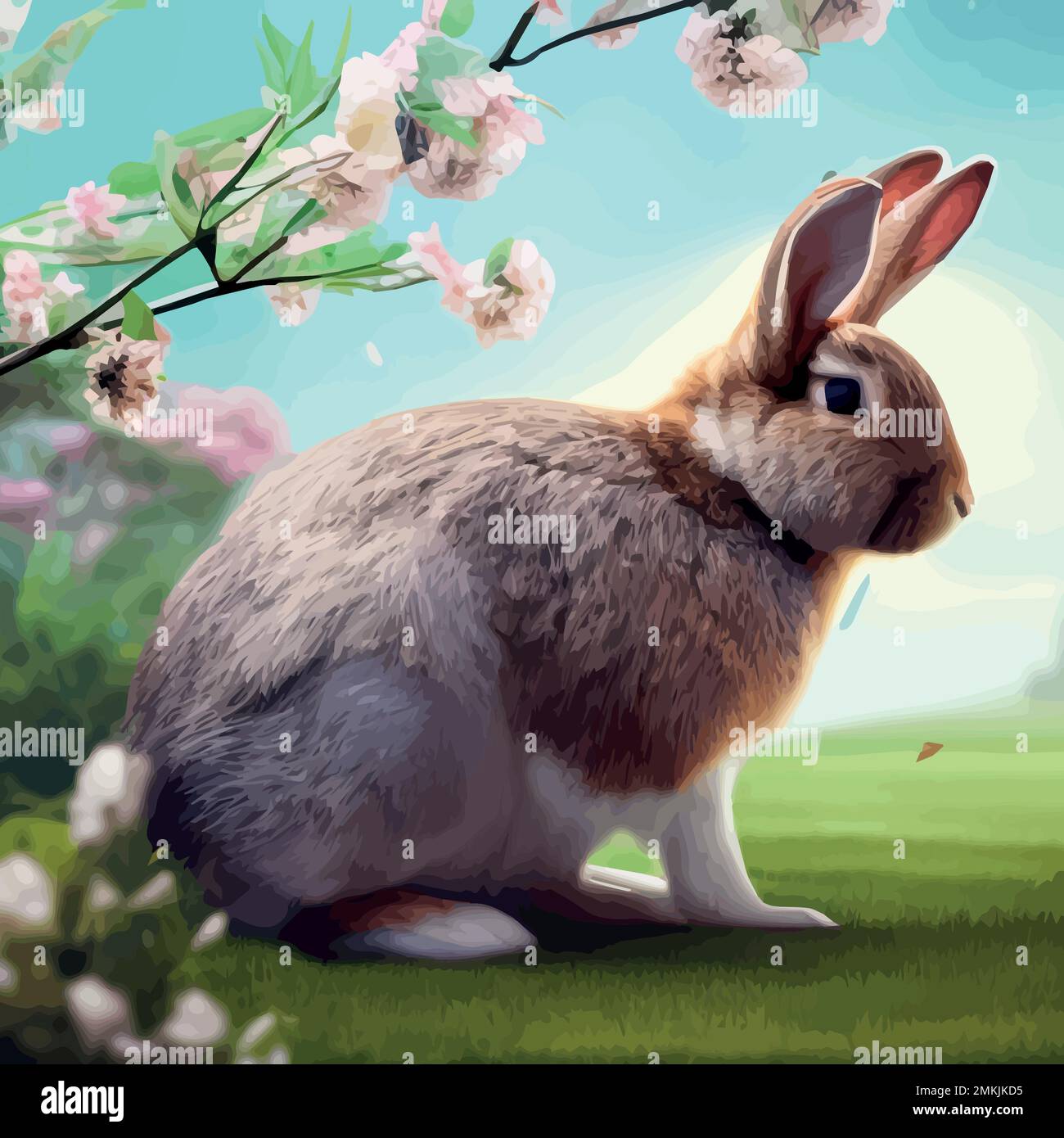 Bunny rabbit cute hi-res stock photography and images - Alamy