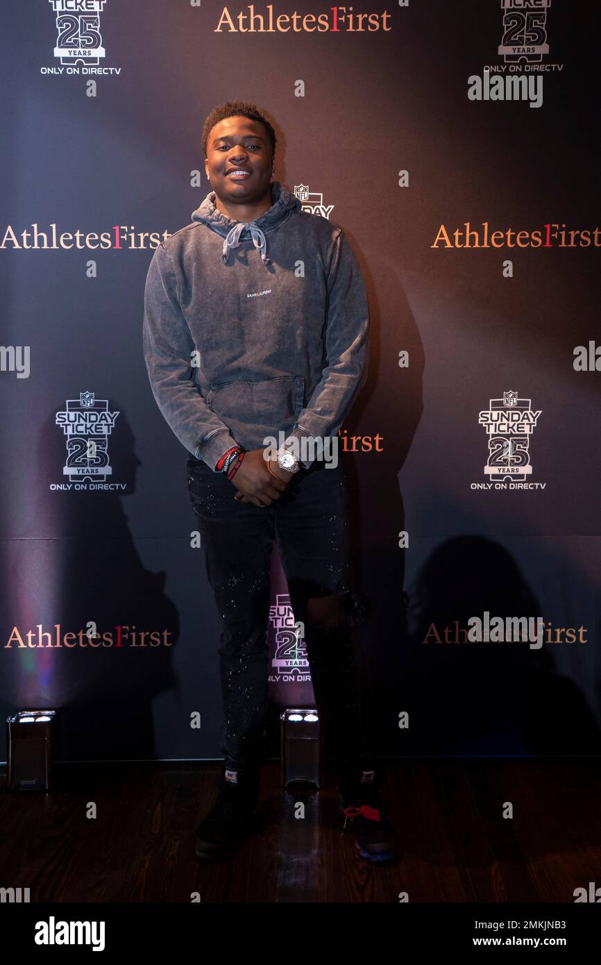 IMAGE DISTRIBUTED FOR DIRECTV - Dwayne Haskins attends DIRECTV's NFL ...