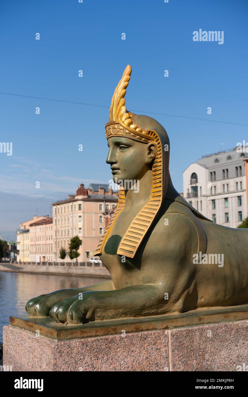 St Petersburg sphinx Stock Photo - Alamy