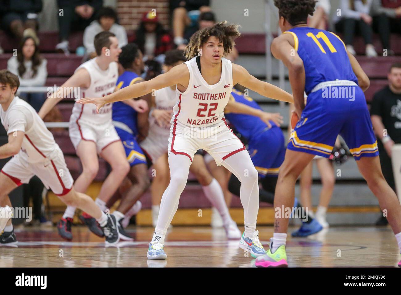 January 28, 2023: Southern Nazarene University Crimson Storm Javon ...