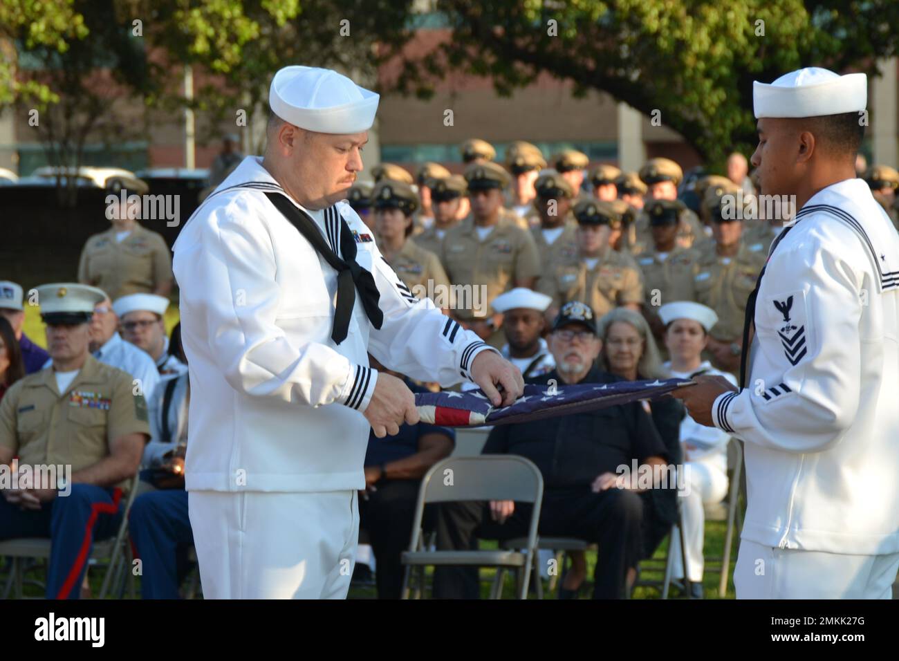 Sailors stationed at Naval Air Station (NAS) Joint Reserve Base (JRB ...