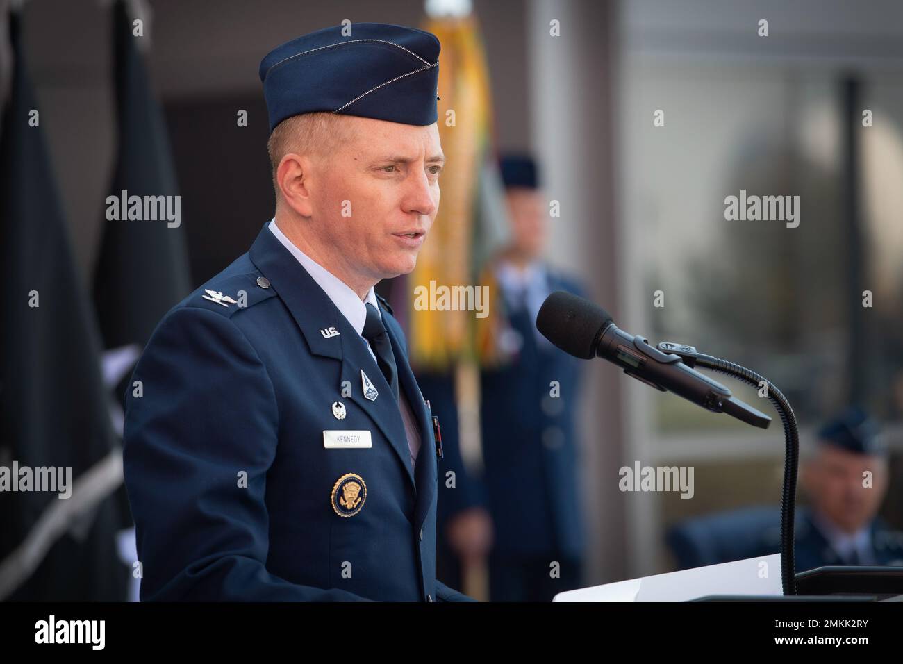 SCHRIEVER SPACE FORCE BASE, Colo. -- New Space Delta 6 commander, U.S ...