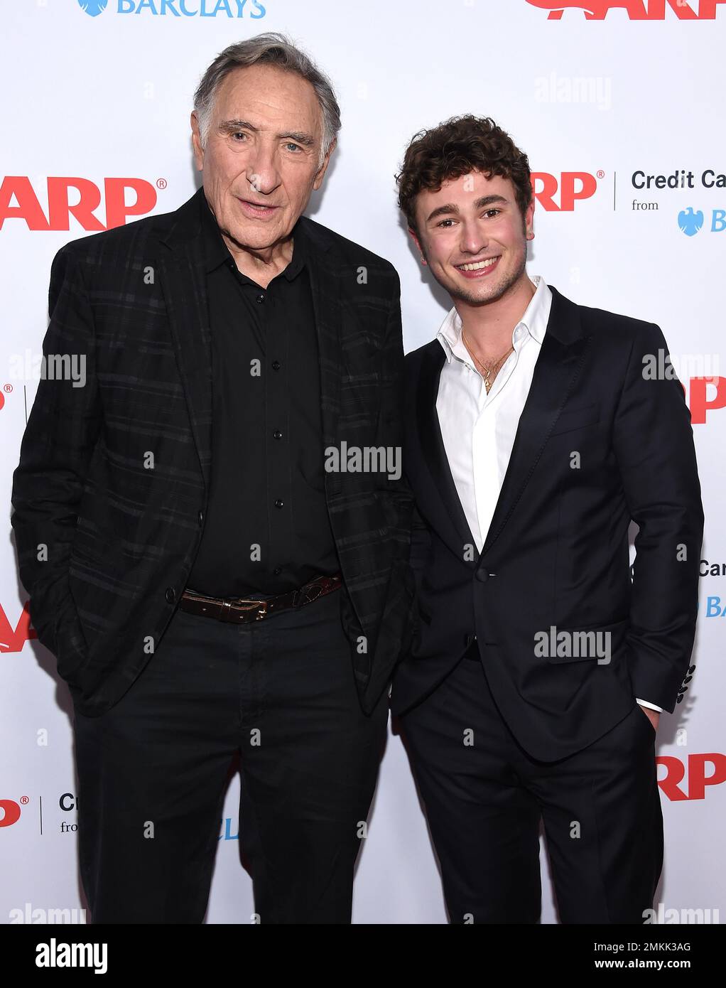 Beverly Hills, USA. 28th Jan, 2023. Judd Hirsch and Gabriel Labelle ...