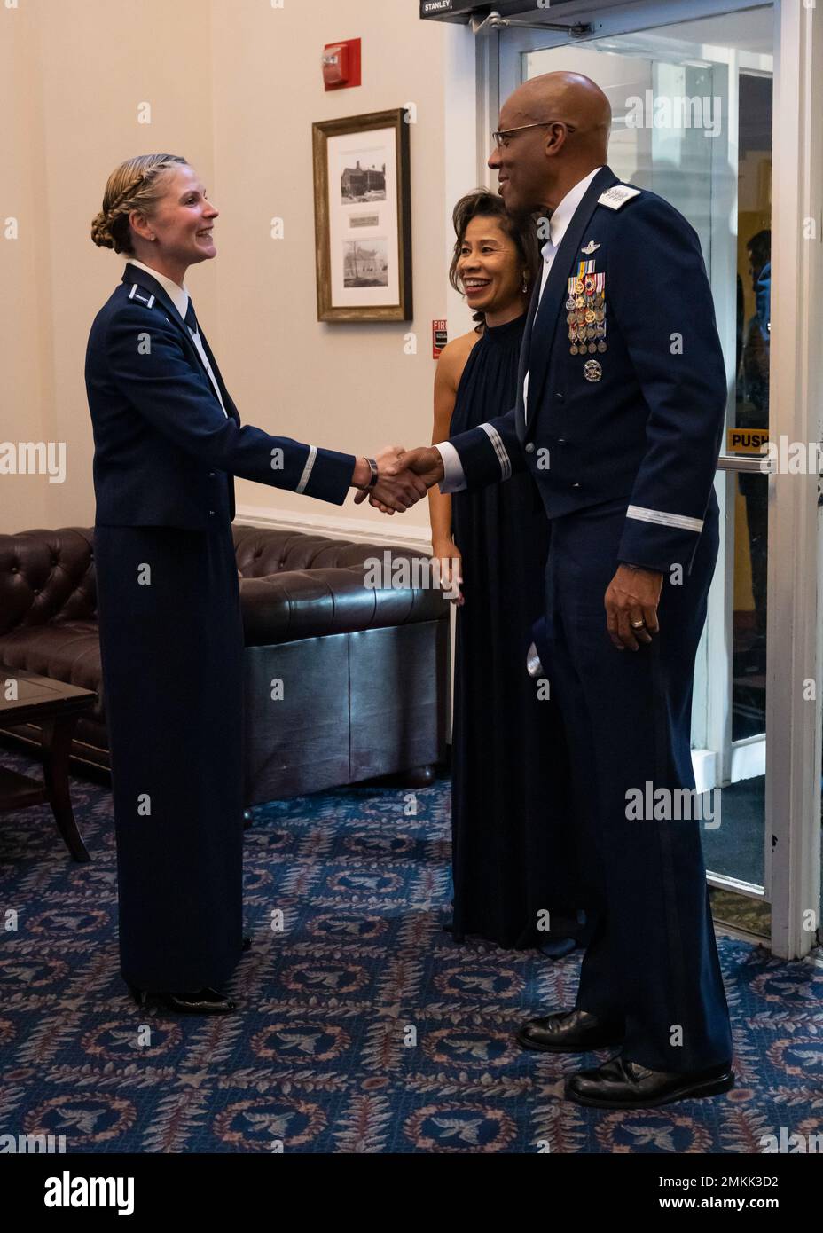 Air Force Chief of Staff Gen. CQ Brown, Jr. and his wife,- Sharene ...