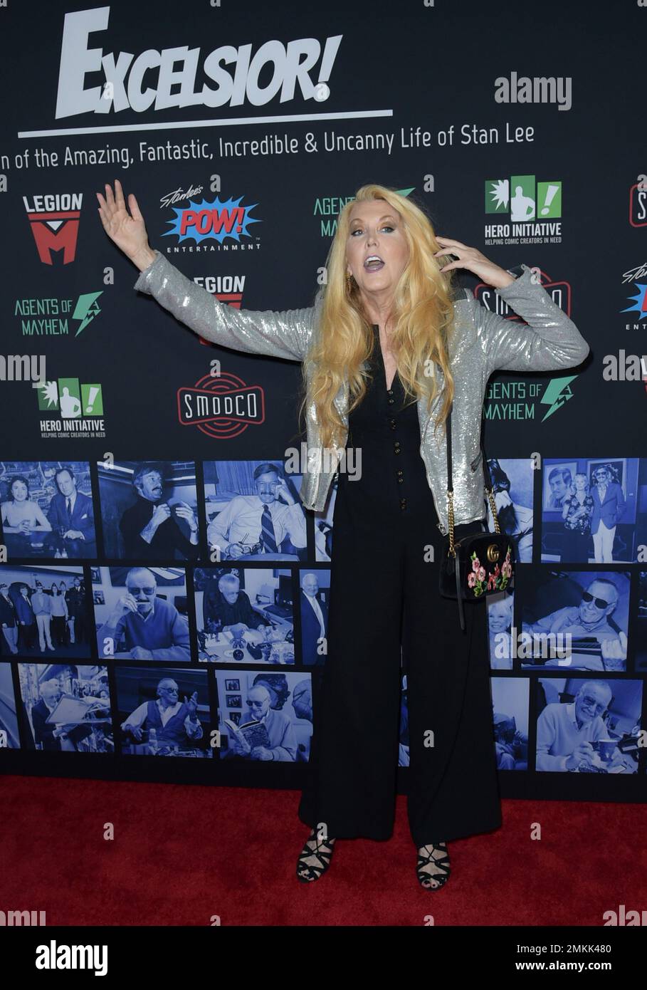 JC Lee, daughter of the late Stan Lee, arrives at Excelsior! A ...