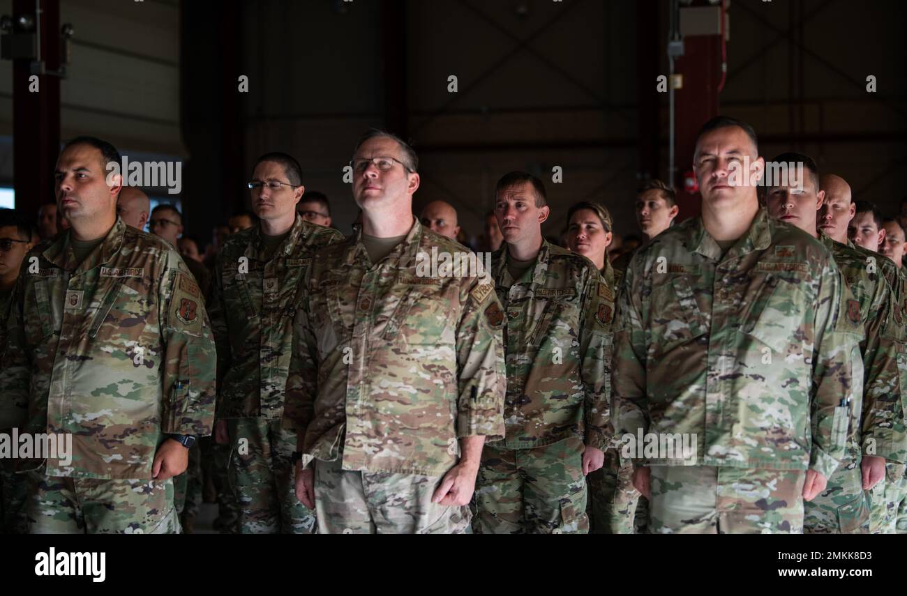 U.S. Airmen assigned to the 122nd Fighter Wing (FW) Indiana Air ...