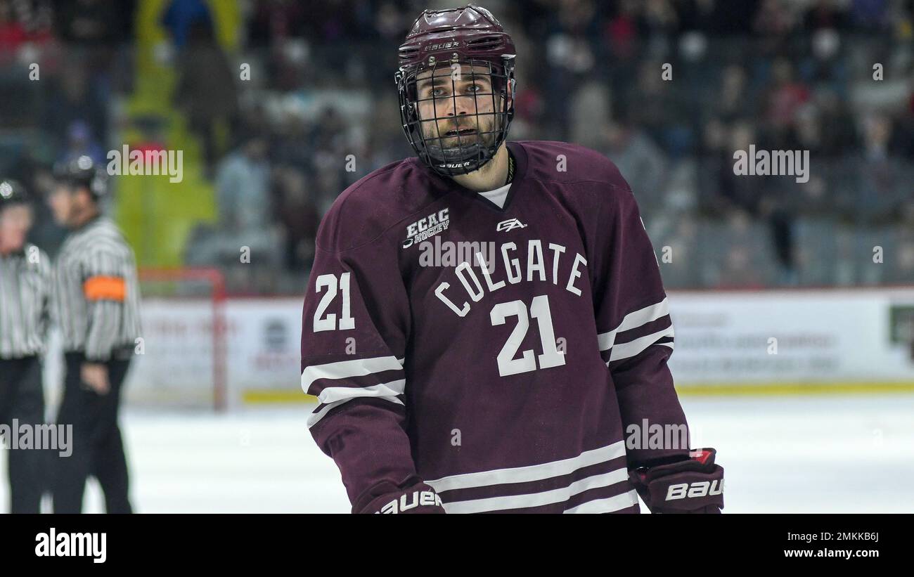 Colgate's Tyler Penner during their game against Cornell at Cornell ...
