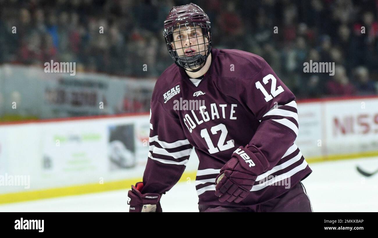 Colgate's Adam Dauda during their game against Cornell at Cornell ...
