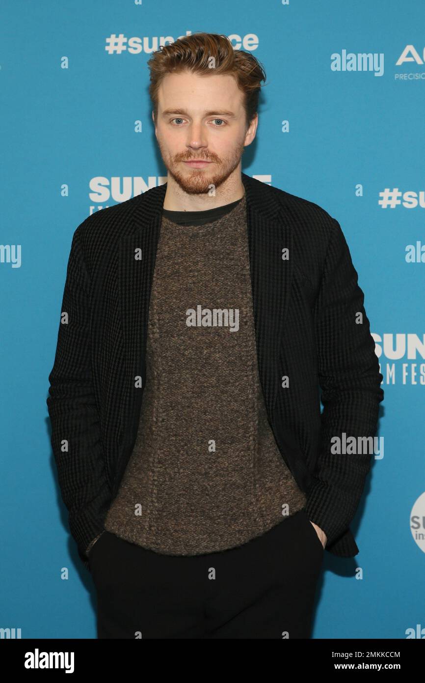 Cast member Jack Lowden poses at the premiere of the film "Fighting ...