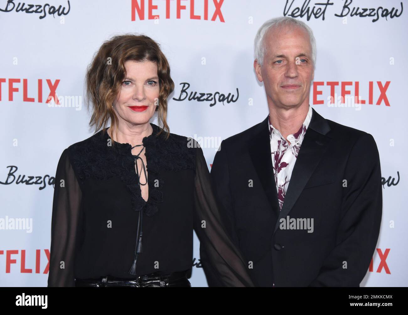 Cast member Rene Russo, left, and director Dan Gilroy attend the ...