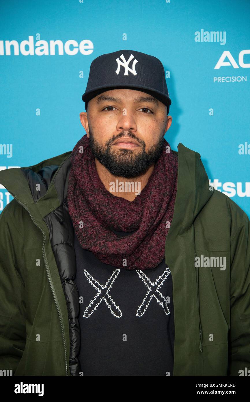 Executive producer Chris Gary poses at the premiere of "Wu-Tang Clan ...