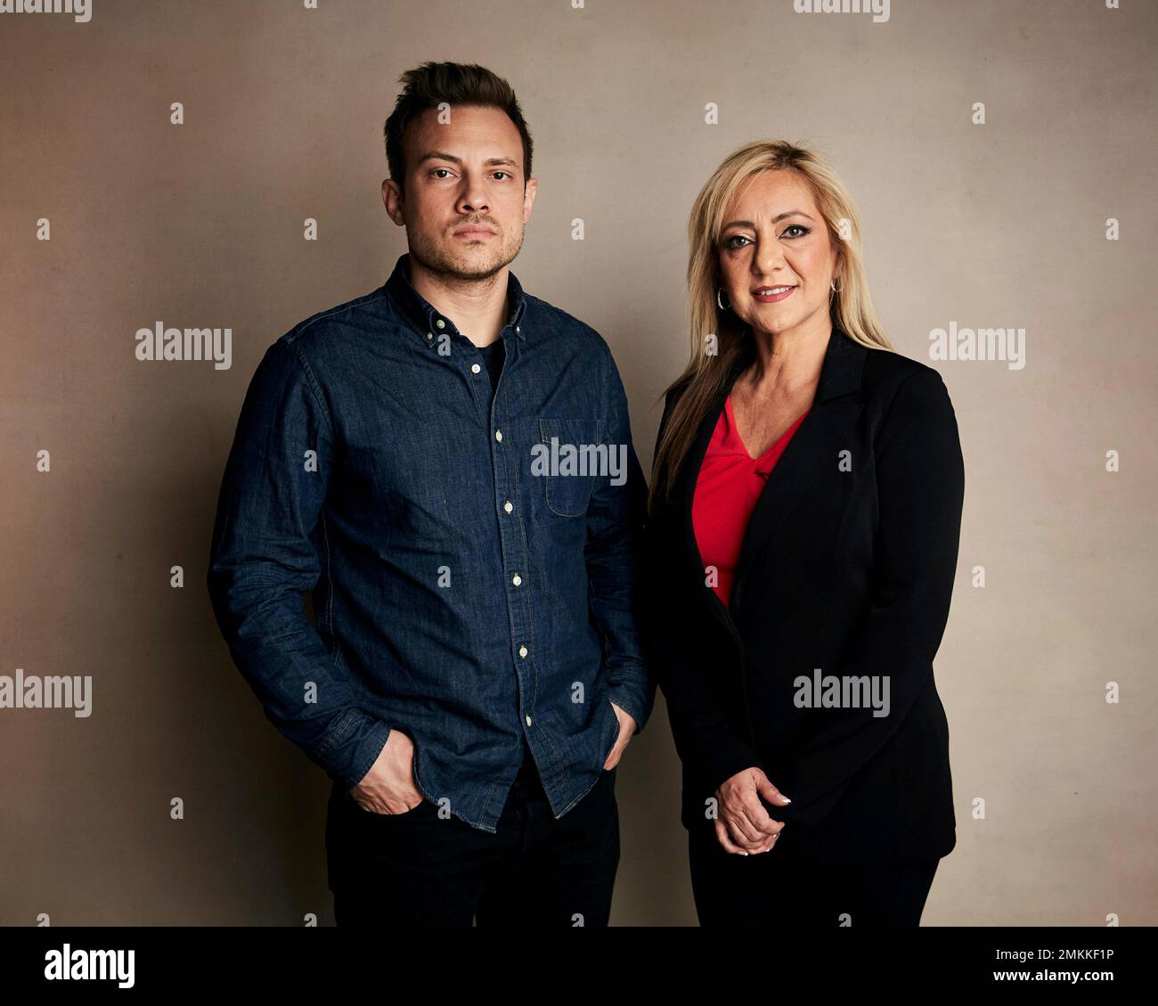 Director Joshua Rofe, left, and Lorena Gallo, formerly Lorena Bobbitt ...