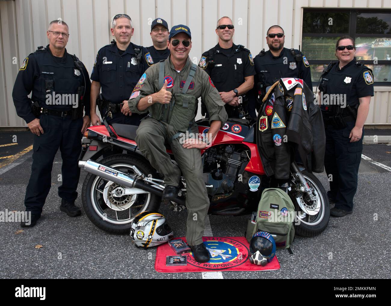 BALTIMORE (Sept. 10, 2022) (from left) Officer Marc Thoericht, Sgt ...