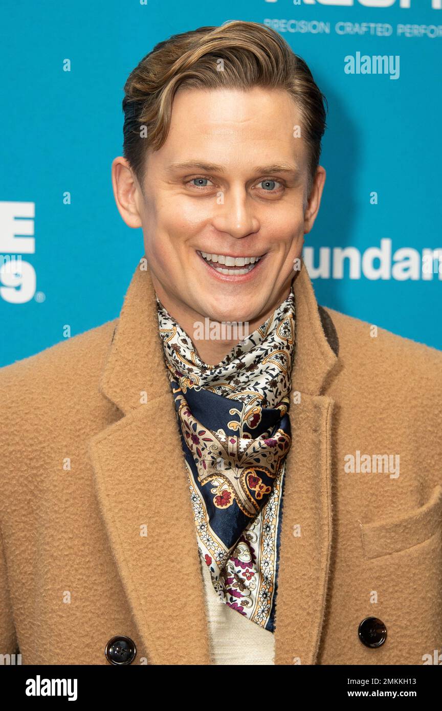 Actor Billy Magnussen poses at the premiere of "Velvet Buzzsaw" during ...
