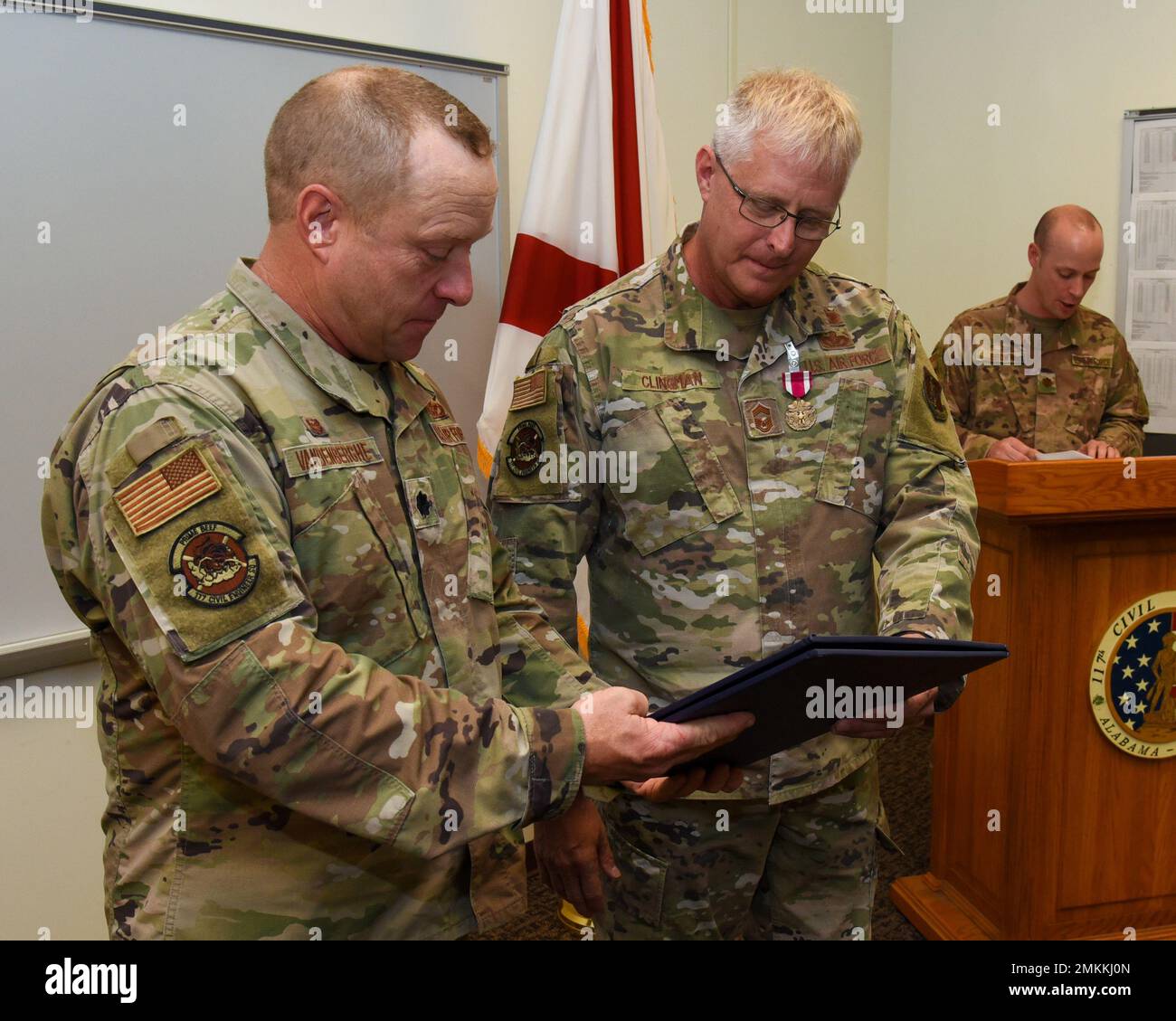 Chief Master Sgt. Charles Clingman, Jr., retires from military service ...