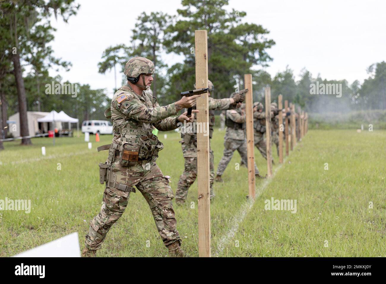 Florida Army National Guard’s Sgt. Joshua Kirby, with the 870th ...