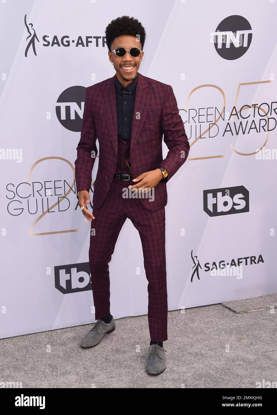 Darrell Britt-Gibson arrives at the 25th annual Screen Actors Guild ...