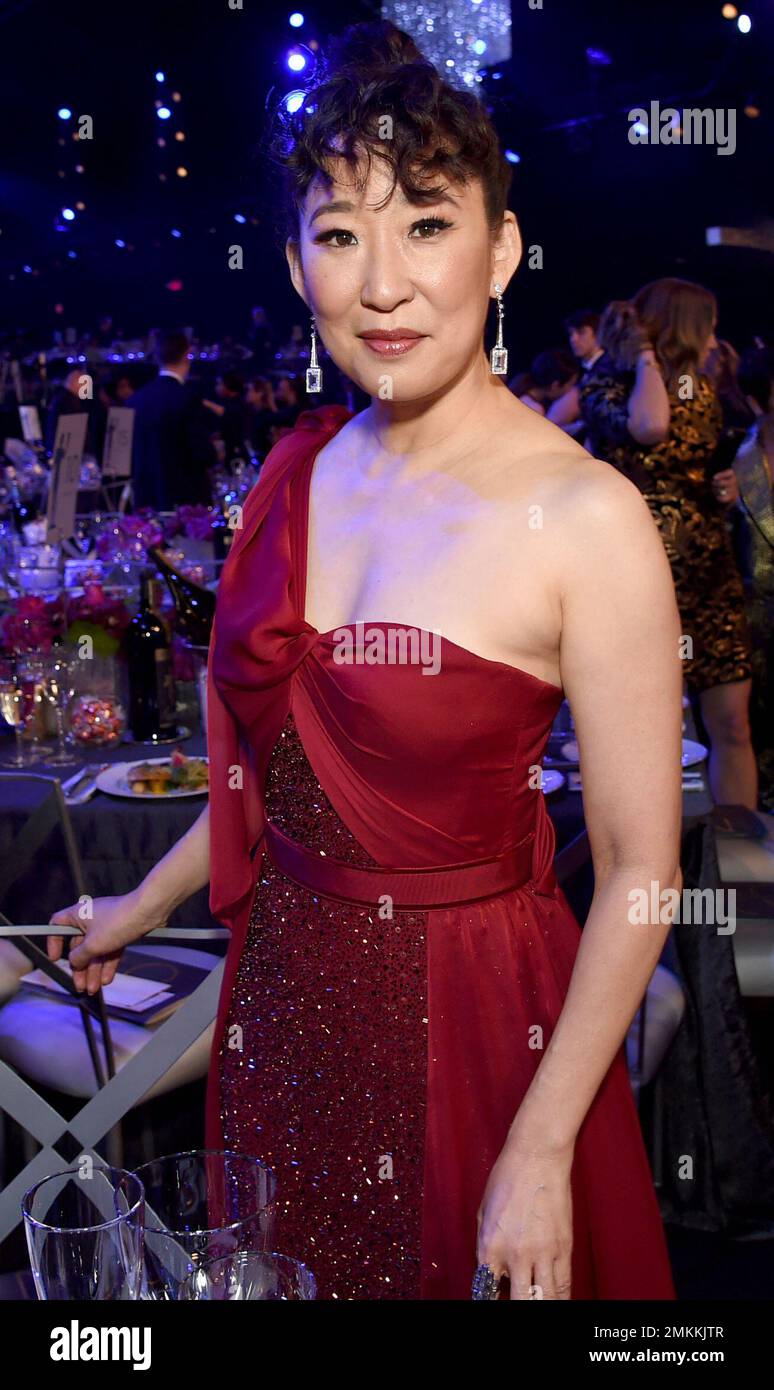 Sandra Oh attends the 25th annual Screen Actors Guild Awards at the ...