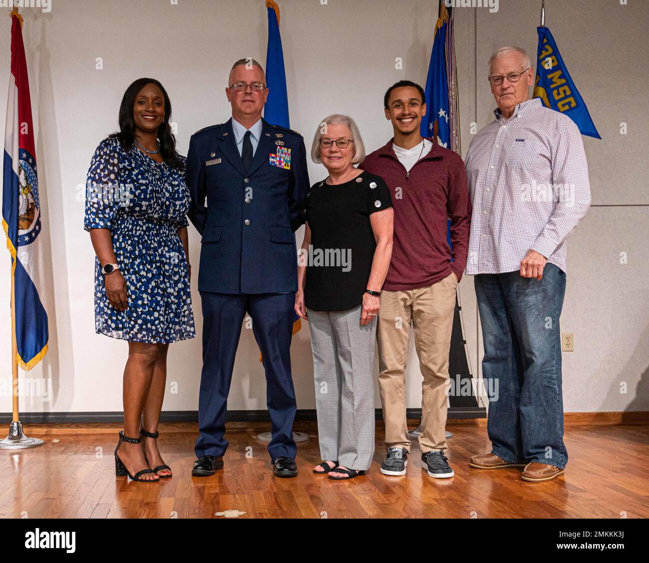 U.S. Air Force Maj. Scott Crane, Missouri Air National Guard, poses for ...