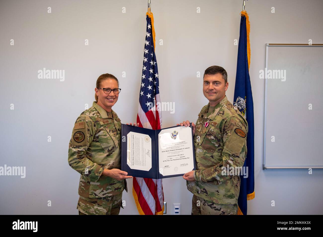 U.S. Air National Guard Chief Master Sgt. Christopher Labonte, former ...